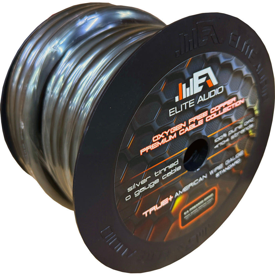 Premium Silver Tinned OFC Power Wire – Elite Audio